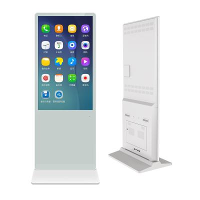 Cina LCD Display Indoor Android Advertising TV Digital Signage Totem Floor Stand 55In in vendita