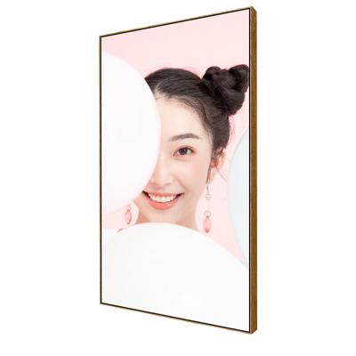 Cina Advertising Player 50 Inch Frameless Art Window Digital Signage Lcd Display With Core I5 in vendita