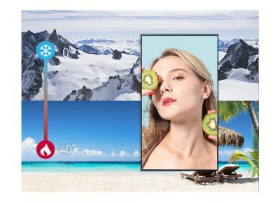 Cina 43 Inch Ultrathin Lcd Screen Double Side Roof Ceiling Advertising Display For Shop Window in vendita