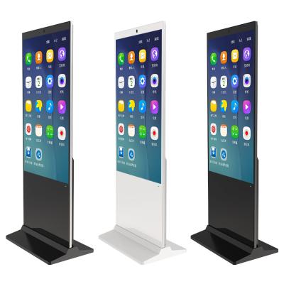 Cina Interactive Advertising Screen Vertical LCD Digital Display Floor Standing 55 Inch in vendita