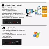 China Wall Mount Touch Screen Advertising Display Interactive LCD Battery For Showcase for sale