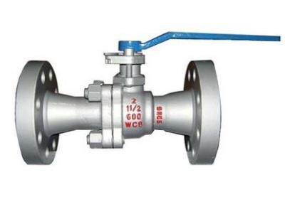 China 2 Piece Floating Type Ball Valve Fireproof Structure Reliable Sealing for sale