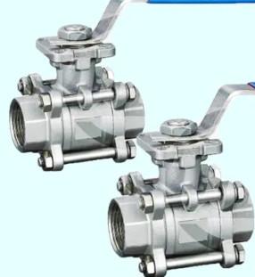 Chine Acier inoxydable manuel fileté par femelle 304 de robinet à tournant sphérique avec le support de fixation d'OIN à vendre