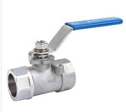 China 2PC Screwed End Ball Valve WCB Material 2000PSI Pressure Threaded End for sale