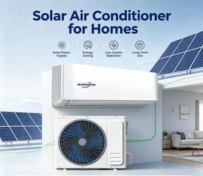 China Household Grid Photovoltaic Hybrid Solar R32 Battery Air Conditioner Energy Saving Variable Frequency Class A+ Cooling Unit for sale