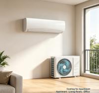 China 9000 BTU Split Air Conditioner Wall Mounted 220V 60Hz Cooling System for sale