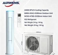 China Floor Standing Air Conditioner Cooling Heating Tower Design Remote Control With Digital Display for sale