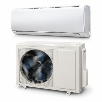 China AC DC Solar Hybrid Air Conditioner 12000BTU Combines Solar And Grid Power for sale