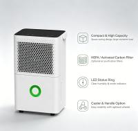 China Small Dehumidifier 20L 30L Caster Version Optional HEPA Filter Front Display For Home Closet for sale