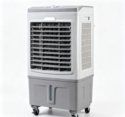 China Portable Evaporative Cooler 30L Water Tank 135W Energy Saving Air Cooling Fan With Casters for sale