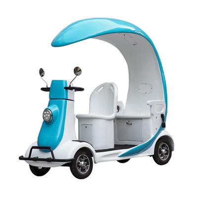 China Blue Scenic 3 zitplaatsen Mobility scooter Park Sightseeing Car44 Te koop