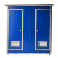 Quality EPS Colour Steel Composite Panel Prefabricated Mobile Portable Toilet for sale