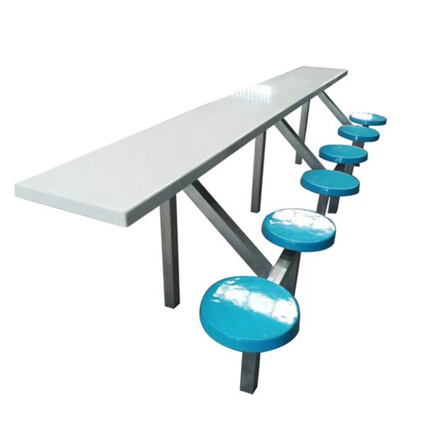 Quality School Canteen Dining Table And Chairs Space Saving Dining Table for sale