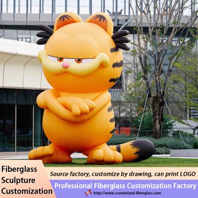Cina Colore 3m alta 3D Cartoon Resina Fibra di vetro scultura per l'evento di esposizione facile da pulire e duratura in vendita