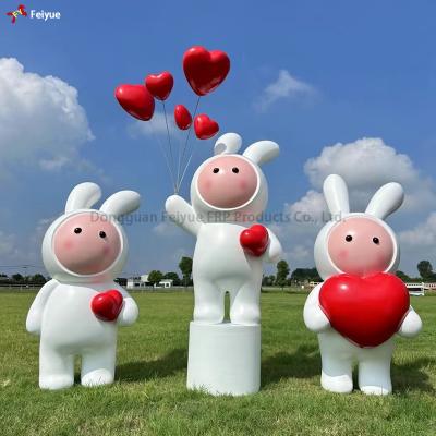 Cina Colore 3m alta 3D Cartoon Resina Fibra di vetro scultura per l'evento di esposizione facile da pulire e duratura in vendita