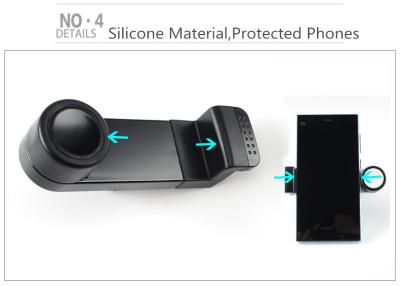 China Iphone Cell Phone Car Vent Mount / Air Vent Mobile Phone Holder 360 Rotating for sale