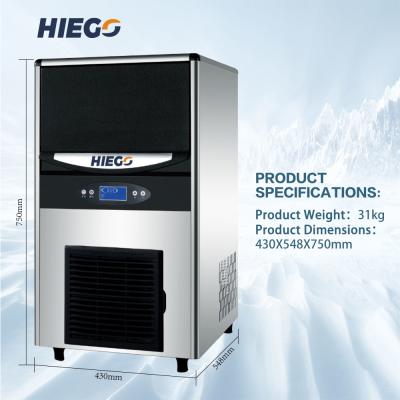 Cina 30KG / 24H Full-Automatic Cube Ice Maker Machine Prezzo di fabbrica Ice Cube Maker in vendita