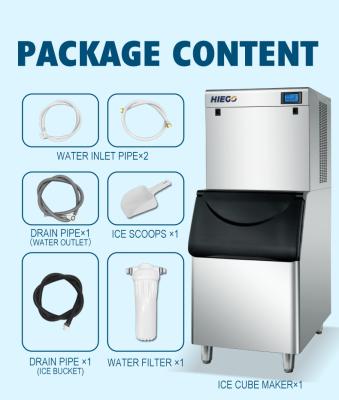 Cina Air Cooling 300KG Automatic Ice Machine With  Imported Compressor in vendita