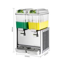 China 12l Cold Juice Dispenser Machine Full Automatic 18l Beverage Cooling Machine for sale
