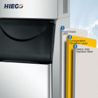 China Ice Machine 150KG/24H Cube Ice Maker Machine Full-Automatic Ice Bin Maker for sale