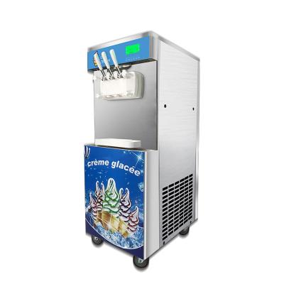 Cina Macchina per gelato commerciale 58L/H Una gelateria italiana Glace con raffreddamento ad aria in vendita