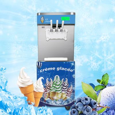 Cina Macchina per Gelato Commerciale 3 Gusti 36-38l/H Macchina per Gelatiere Commerciale in vendita