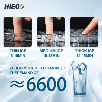 Cina Grande capacità 500KG 24H Macchine per il ghiaccio Macchina per la produzione di ghiaccio per cubetti di ghiaccio usata in vendita
