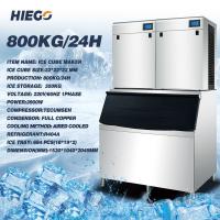 China Automatic 800kg Bar Ice Machine Commercial Ice Cube Maker Machine for sale