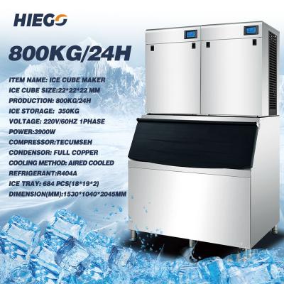 Cina Macchina automatica per la produzione di cubetti di ghiaccio da 800 kg in vendita