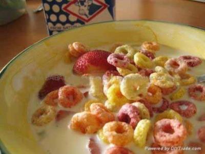 China breakfast cereal puffed food process line agricultural food machinery for sale