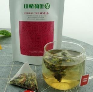 China natural lotus leaf maybush herbal tea triangle teabag for sale