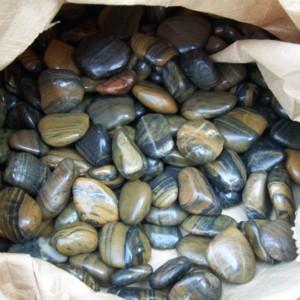 China Tiger skin pebble stone for sale