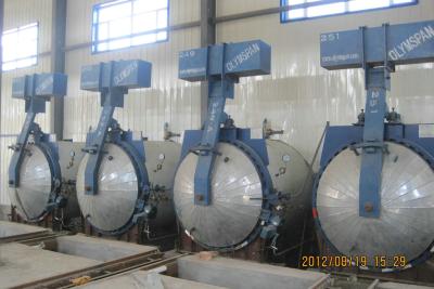 China Industrial Insulated AAC Autoclave With Autoclaved Aerated Concrete Block ASME standard for sale