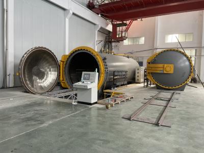 China ASME Standard Carbon Fiber Autoclave 240KW Heating Power Φ2200mm×6000mm for sale