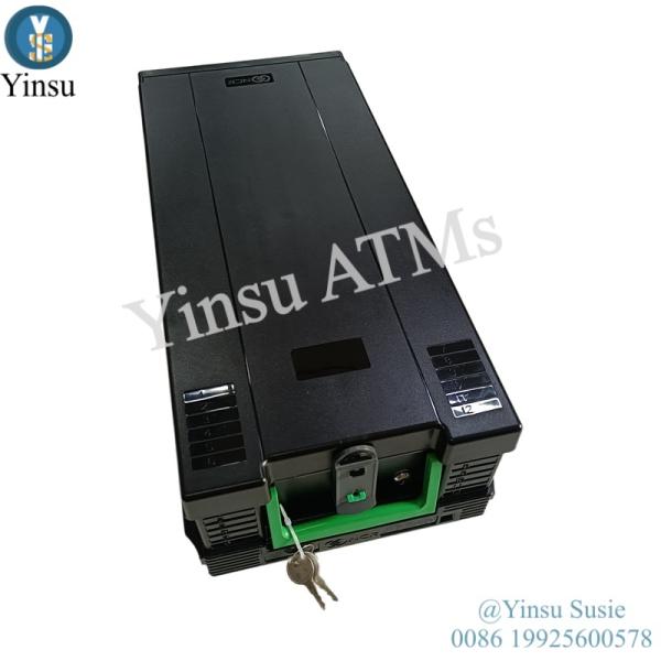 Quality 445-0756222 S2 Cash Cassette NCR ATM Machine Parts Non T1 With Lock / Key for sale
