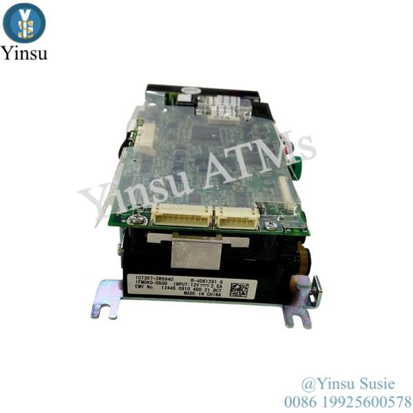 Quality ICT3K7-3R6940 Sankyo ATM Machine Parts Motorized Card Reader for sale