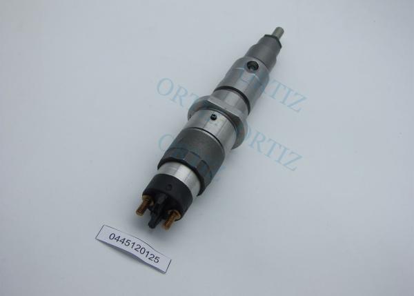High Durability BOSCH Common Rail Injector Mini Size Metallic Color 0445120125