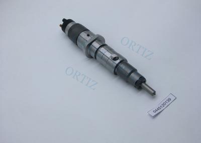 China Cylinder Shape BOSCH Common Rail Injector Black / Silver Color 800G 0445120139 for sale