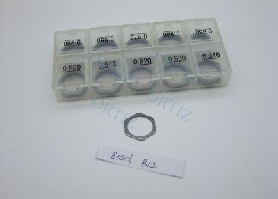 China B12 High Speed Steel Diesel Injector Shims Gasket Shape Silver Color 20G for sale