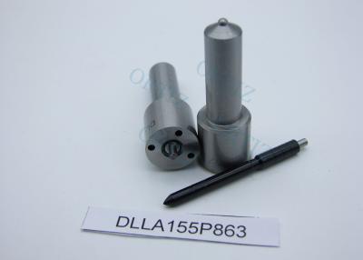 中国 高圧デンソーの注入器のノズルの銀色の鋼鉄材料DLLA155P863 販売のため
