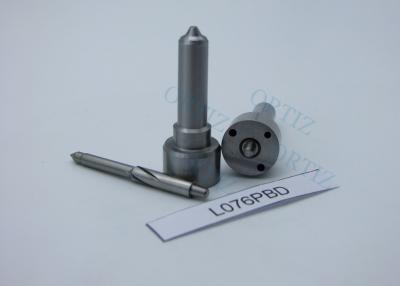 China DELPHI Silver Oil Dispenser Nozzle , Durable Steel Common Rail Nozzle L076PBD for sale