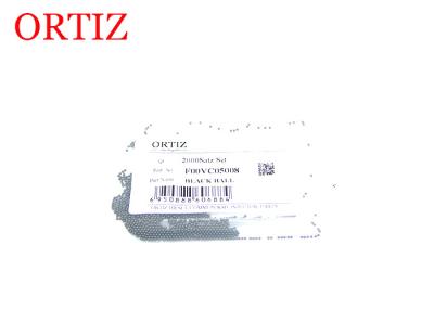 China Lightweight BOSCH Injector Parts Ceramic Ball Type Black Color F00VC05008 for sale