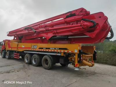 China 70m SANY ruw terrein Betonpompen Trucks Truck zwaar voertuig Te koop