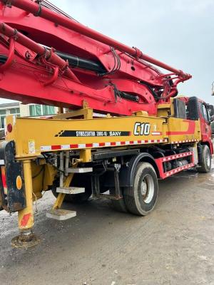 중국 Sany 중고용 펌프 트럭 사용 최고 이론 압력 13Mpa Sany 판매용