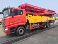 Quality Refurbished 62 Meter Concrete Pump Concrete Pouring Trucks 2021 Year for sale