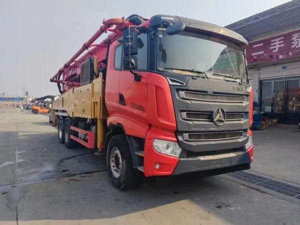 Quality 38m 13Mpa Second Hand Pump Truck 120m³/H 29000kg For High Rise Construction for sale