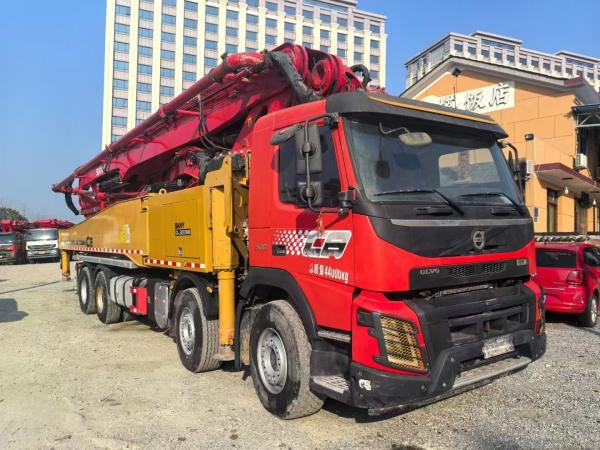 Quality 63m Large Second Hand Pump Truck Construction Equipment Custom for sale