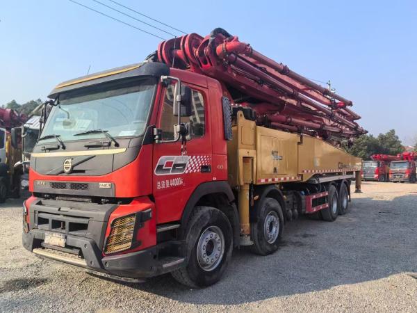 Quality 2nd Hand Sany Pump Concrete Lorry Mounted Horizontal Reach 51m 4T for sale