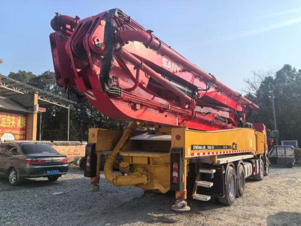 Quality Sany Remanufactured Second Hand Pump Truck 12Mpa For Construction for sale