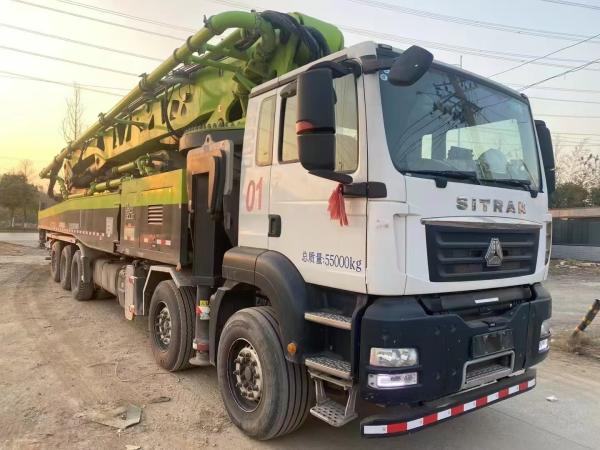 Quality Second Hand Heavy Duty line Concrete Line Pump Truck 55000kg for sale